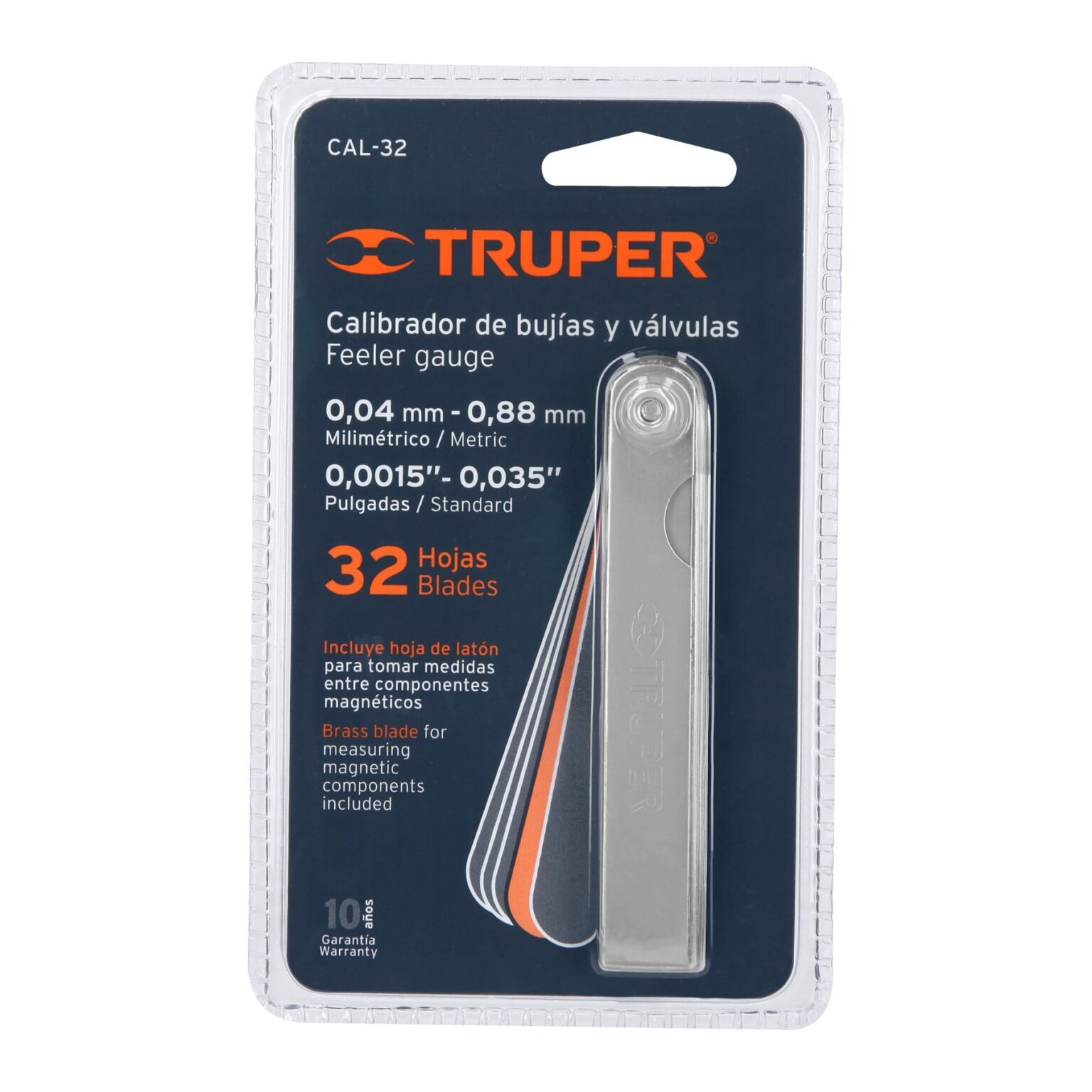 Calibrador de Galgas 32 Hojas TRUPER® - TorniLand®